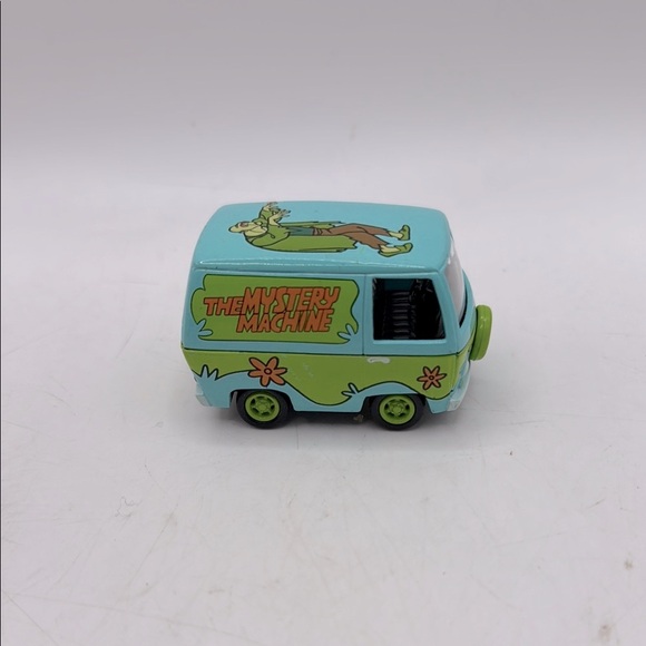 Toys | Vintage Mystery Machine Toy Van Car Blue And Green Zombie Scooby ...